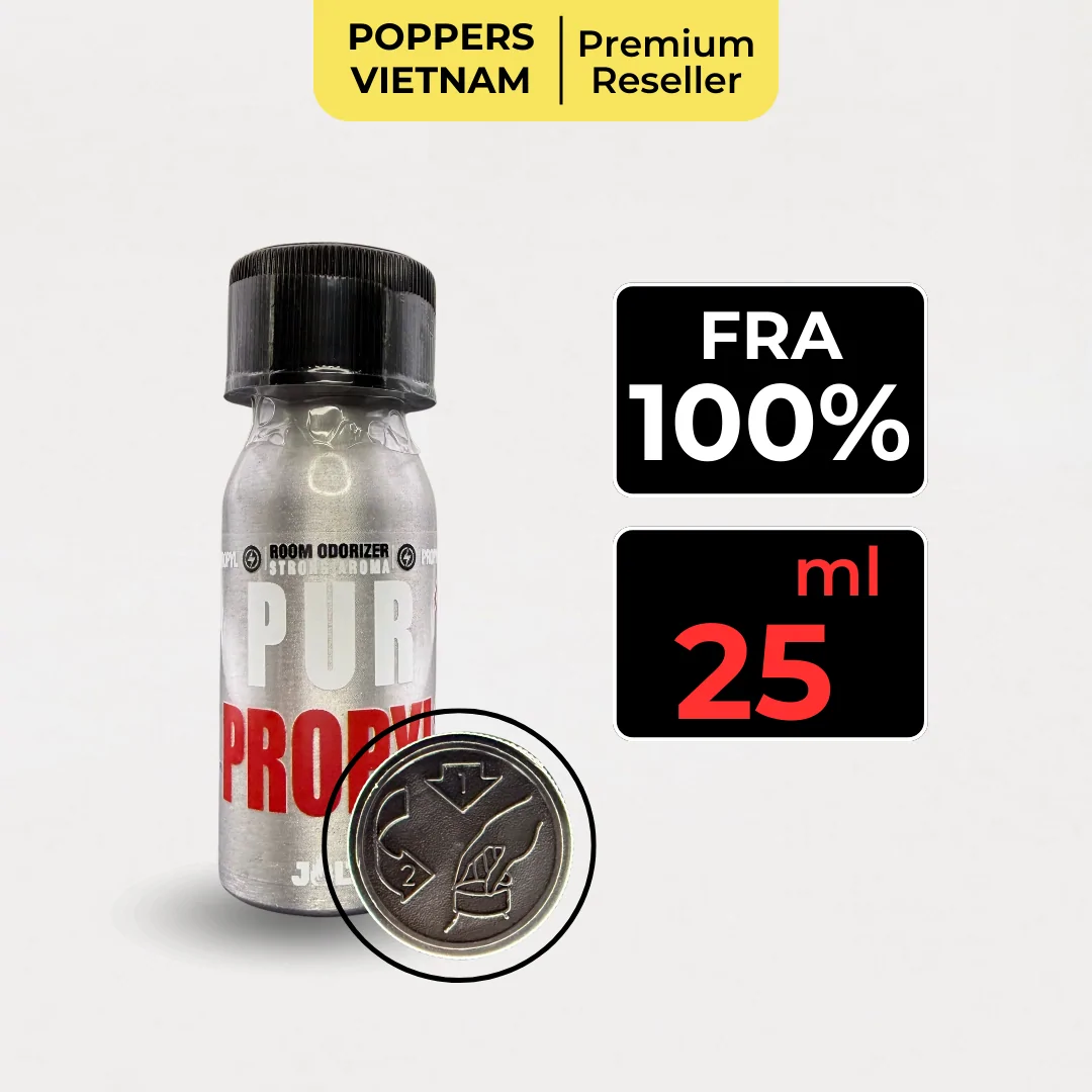 Popper Jolt Pure Propyl • Sức Mạnh Nguyên Bản Pháp